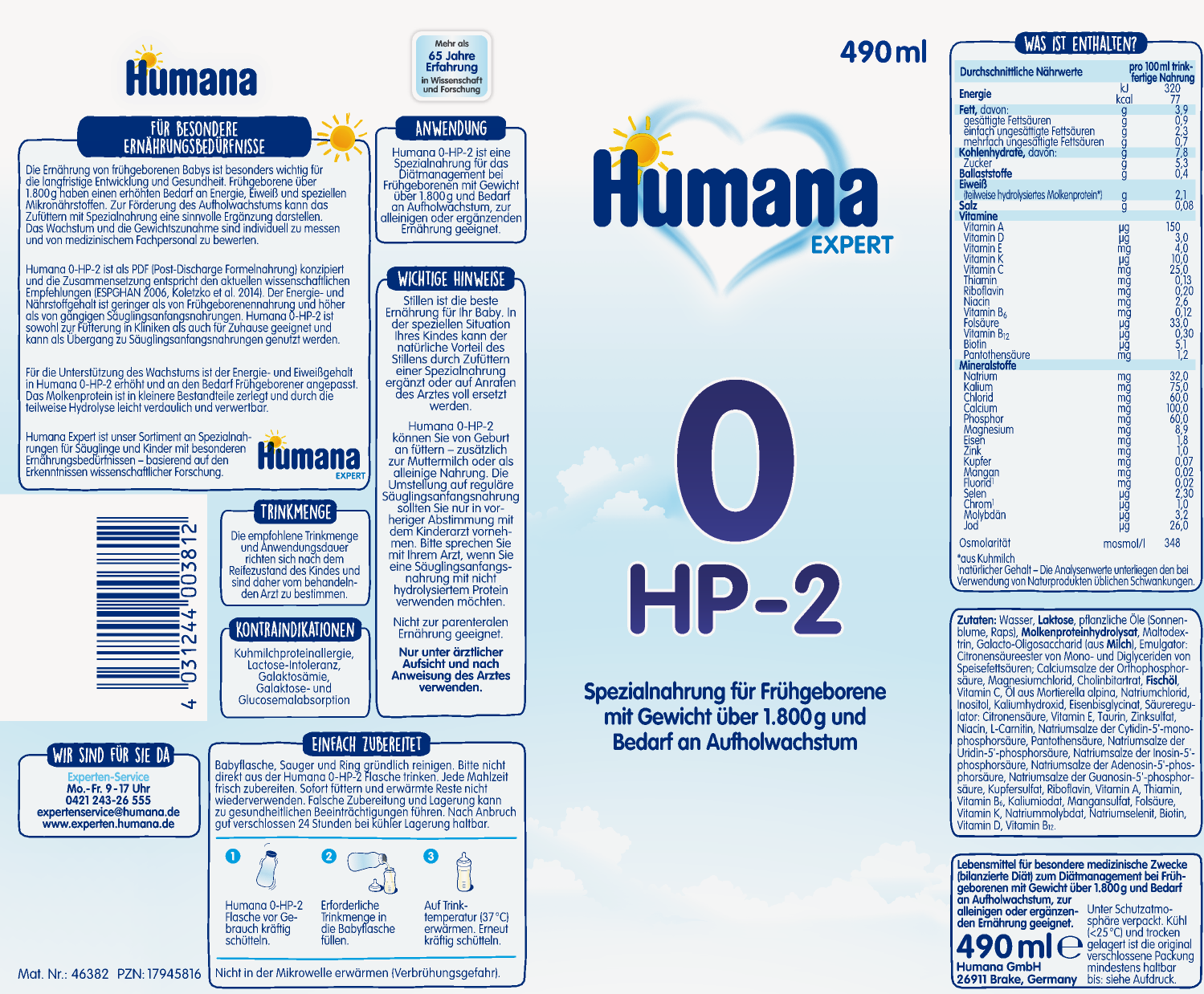 0-HP-2 Expert trinkfertig